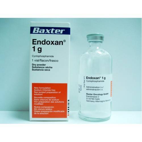 Endoxan 1 gm I.V Vial - Order Now | Vezeeta Pharmacy