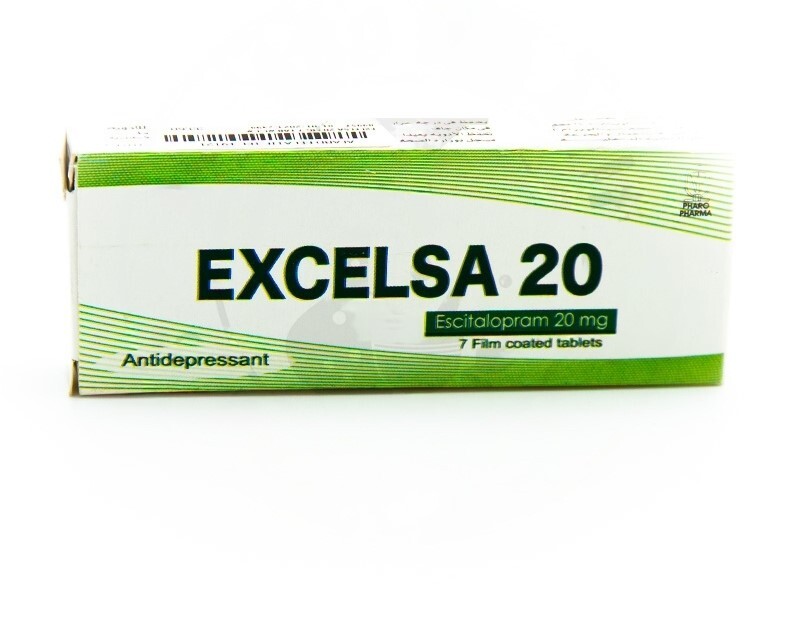Excelsa 20 mg - 7 F.C. Tablet - Order Now | Vezeeta Pharmacy