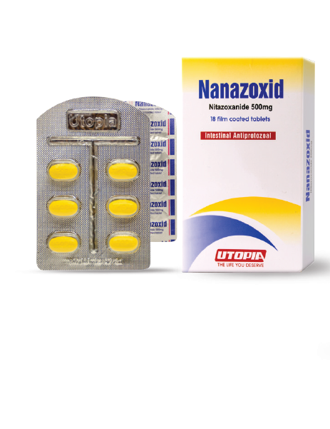 Nanazoxid 500mg 18 tablets - Order Now | Vezeeta Pharmacy