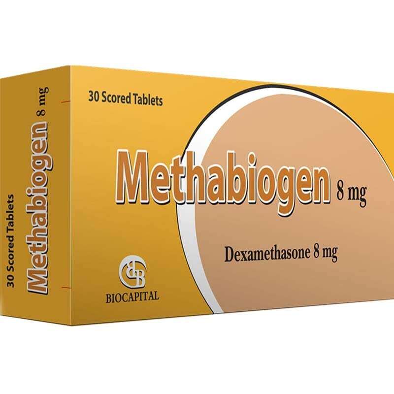 Methabiogen 8 mg 30 Scored Tablet - Order Now | Vezeeta Pharmacy