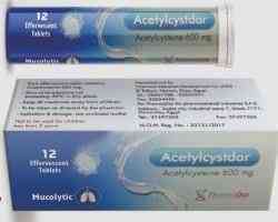 Acetylcystdar 600mg - 12 Eff. Tablet - اطلب الآن | صيدلية فيزيتا