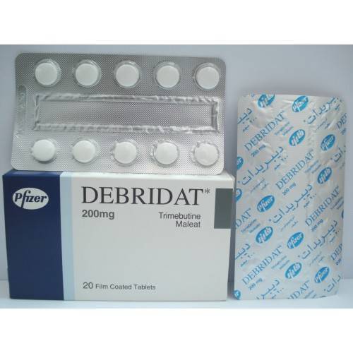 Debridat 200 mg - 20 Tablet - Order Now | Vezeeta Pharmacy