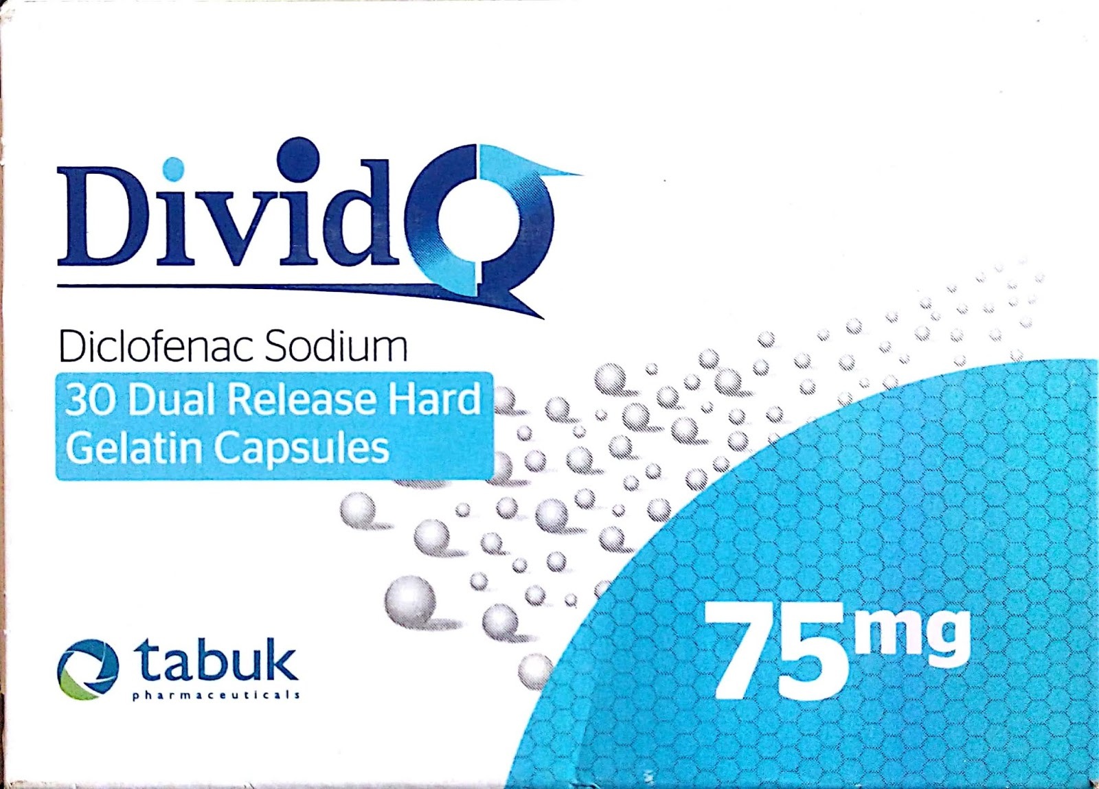 Divido 75 mg 8*4 dual Release Capsules - Order Now | Vezeeta Pharmacy