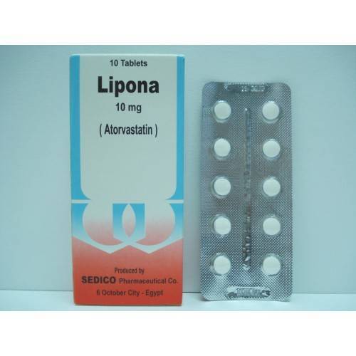 Lipona 10 mg - 10 Tablet - Order Now | Vezeeta Pharmacy
