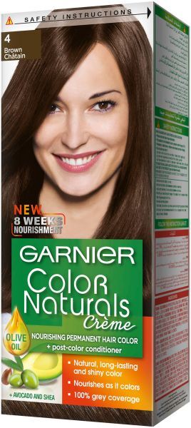 Garnier Color Naturals 4 Brown - Order Now | Vezeeta Pharmacy