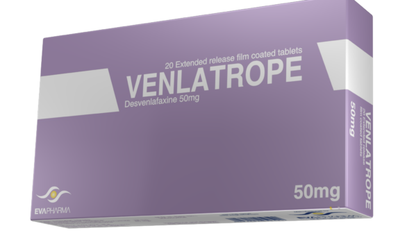 Venlatrope 50mg 20 extended release tablets - Order Now | Vezeeta Pharmacy