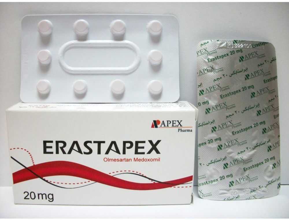 Erastapex 20 mg - 30 F.C. Tablet - Order Now | Vezeeta Pharmacy