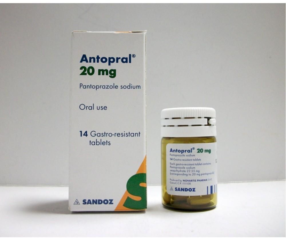 Antopral 20 mg - 14 Tablets - Order Now | Vezeeta Pharmacy