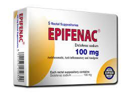 Epifenac 100 mg - 5 Rectal Supp. - Order Now | Vezeeta Pharmacy