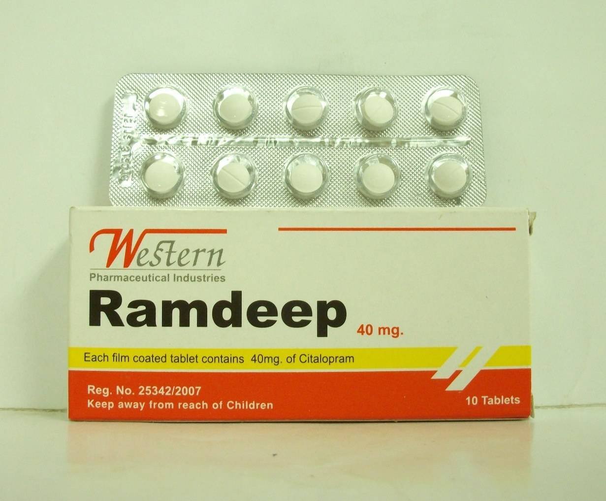 Ramdeep 40mg 10 tablets - Order Now | Vezeeta Pharmacy